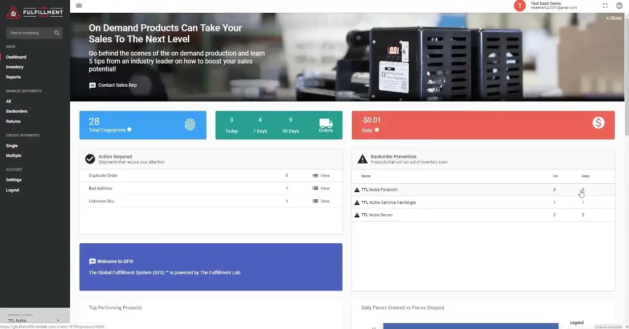 Scaling Success: Enterprise-Level Software for Fulfillment